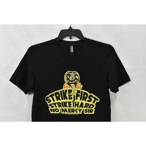 Ei-Lo | Shirts | Mens Cobra Kai Strike First No Mercy T Shirt | Poshmark
